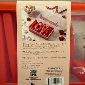 Kitchen | Red Love Letter Candy Box | Poshmark
